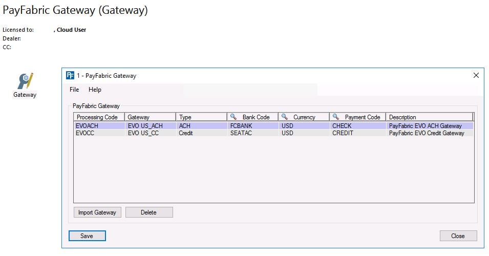 PayFabric for Sage 300